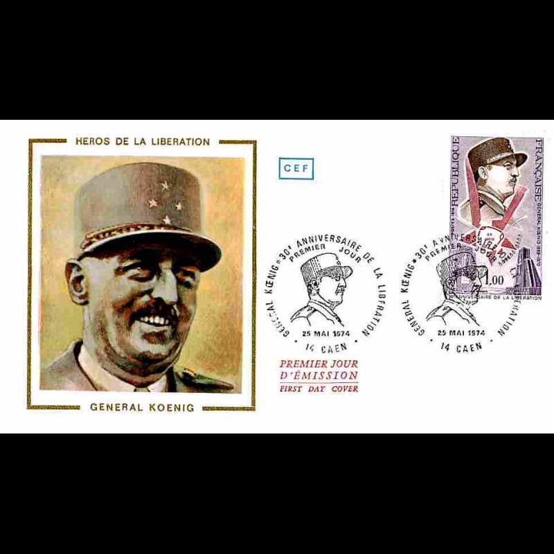 CEF - Général Koenig - 25/5/1974 Paris