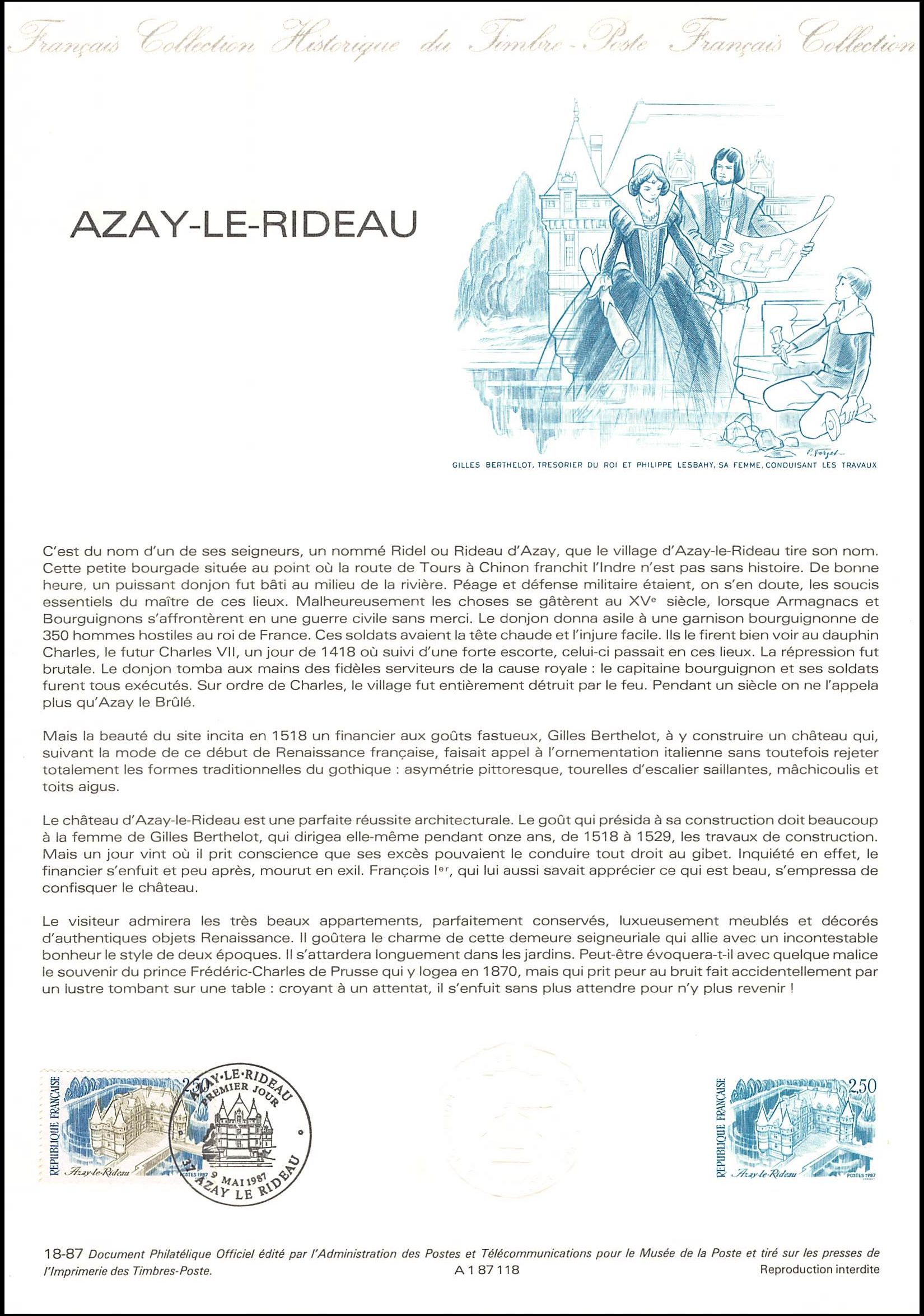 Document Officiel 1989 - Vaux le Vicomte